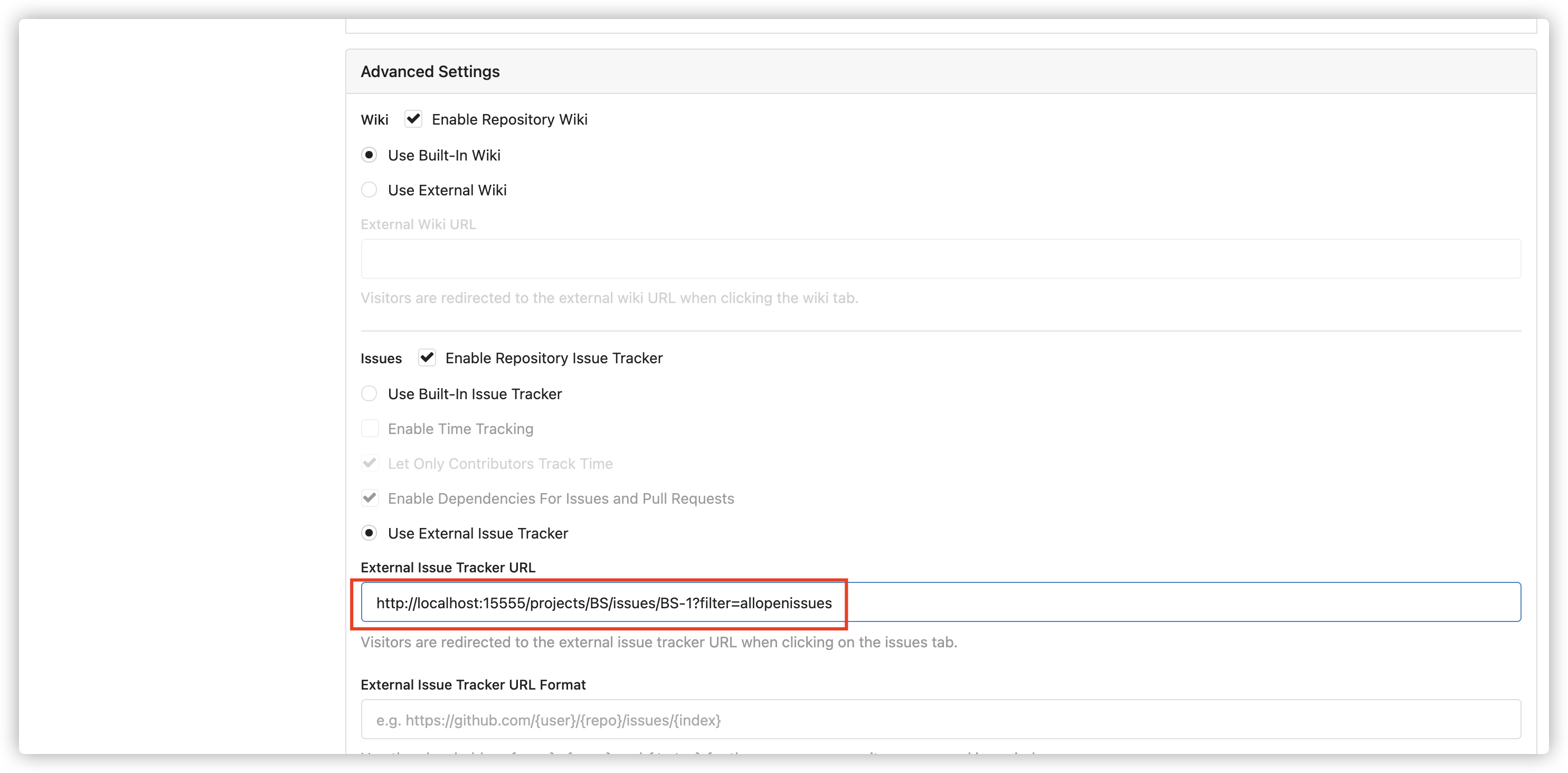 Issue tracker url doen not support jira · Issue #13742 · go-gitea/gitea · GitHub