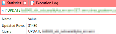 Missing info about number of updated rows in execution log · Issue #7109 · dbeaver/dbeaver · GitHub