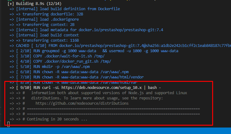 Fresh install branch 1.7.8.x is not working (with docker) · Issue #30098 · PrestaShop/PrestaShop ...