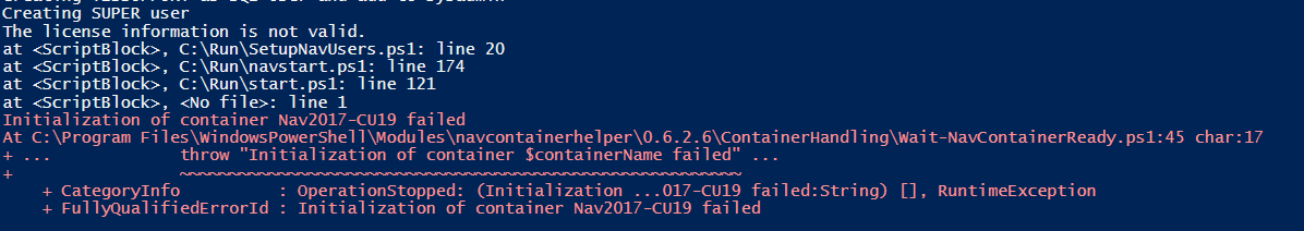 Docker would not start Nav · Issue #389 · microsoft/nav-docker · GitHub