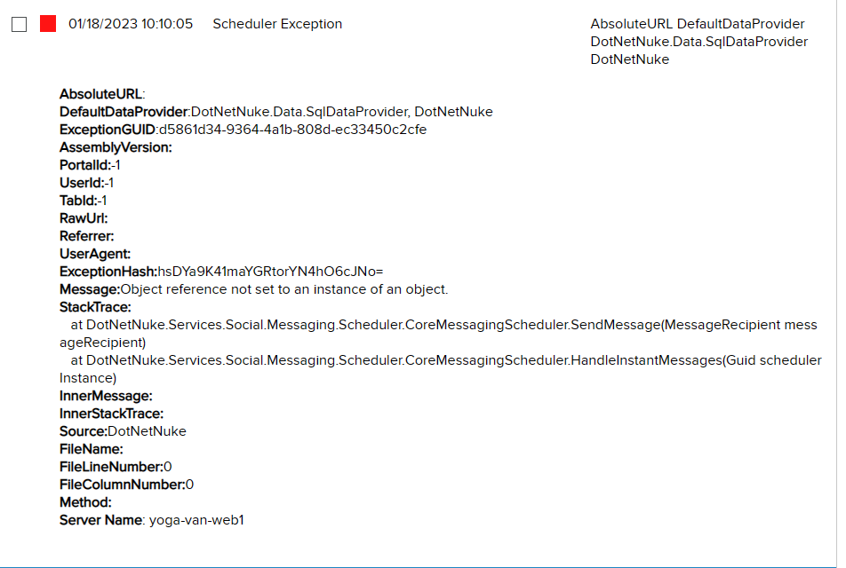 Messaging Schedule Message Dispatch Issue · Issue 5492 · Dnnsoftwarednnplatform · Github 4577
