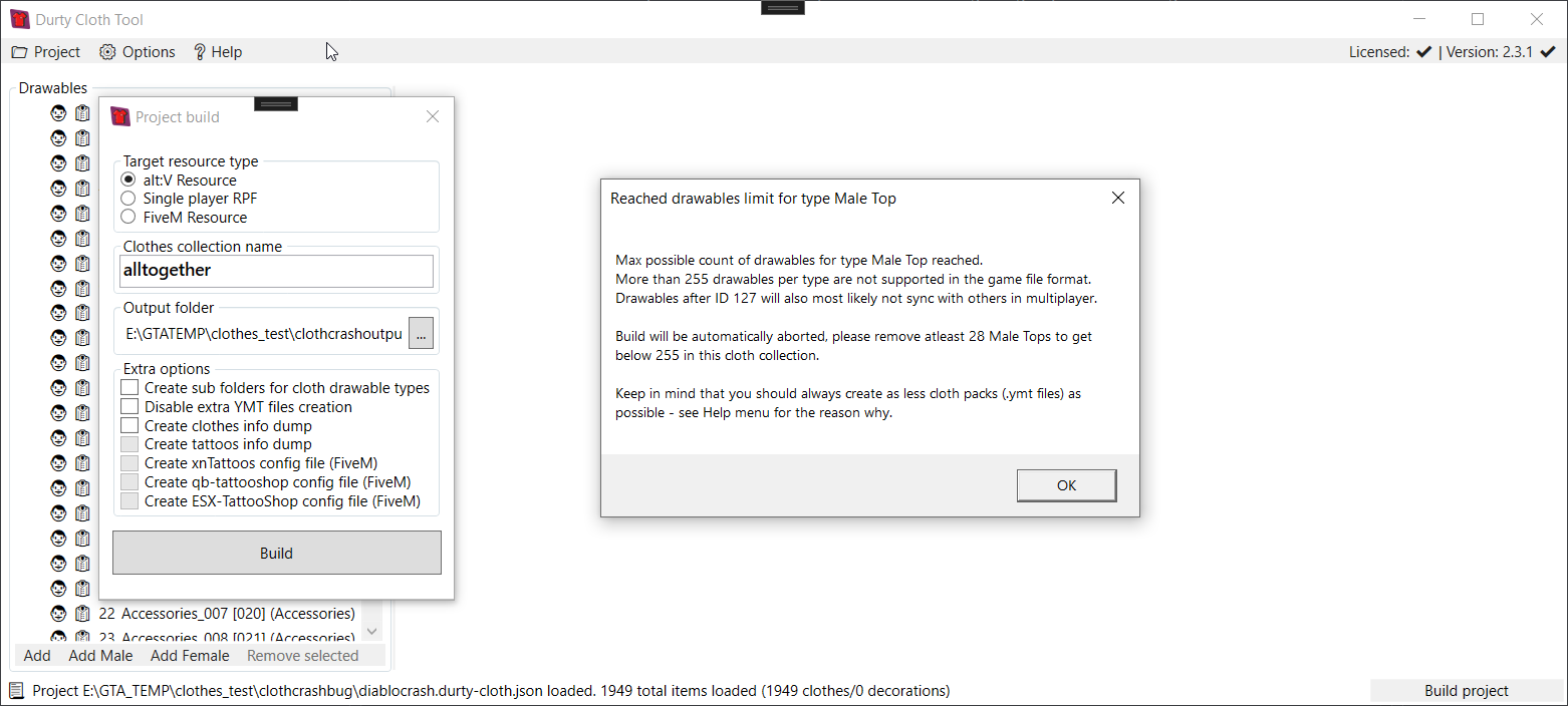 System.OverflowException: Value was either too large or too small for an unsigned byte. · Issue ...