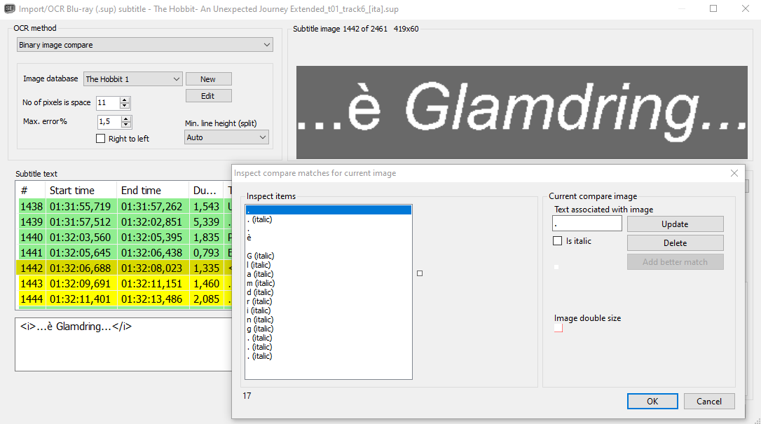 Ocr not setting italics properly · Issue #3729 · SubtitleEdit/subtitleedit · GitHub