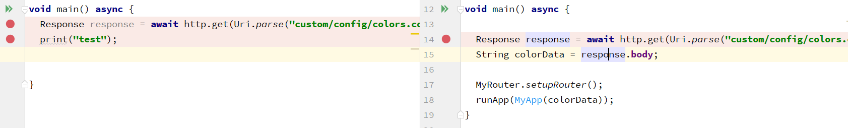 Debugger just does not work · Issue #103397 · flutter/flutter · GitHub