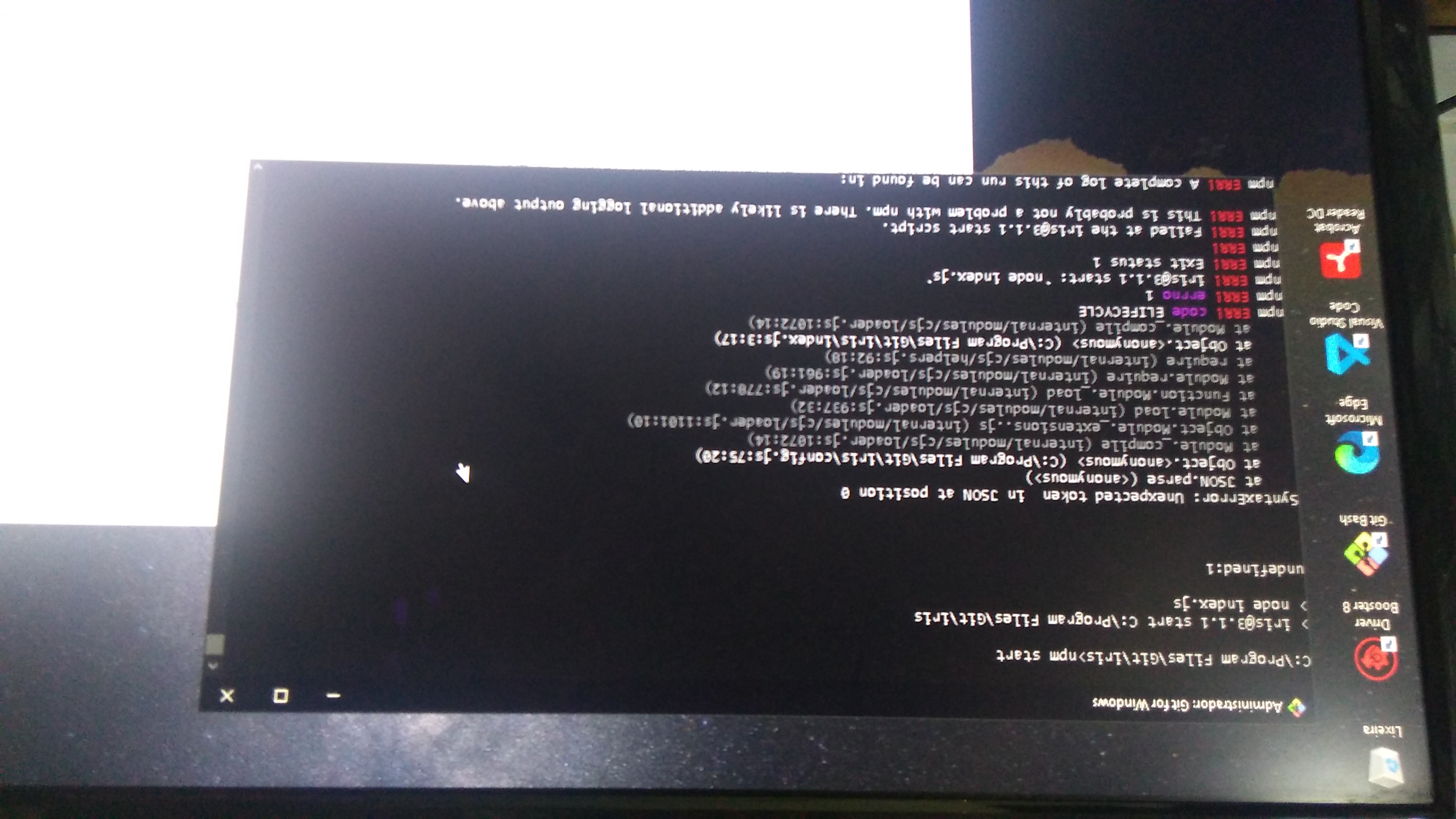 Erro com código 1 elifecycle ao iniciar a iris · Issue #141 · KillovSky/Iris · GitHub