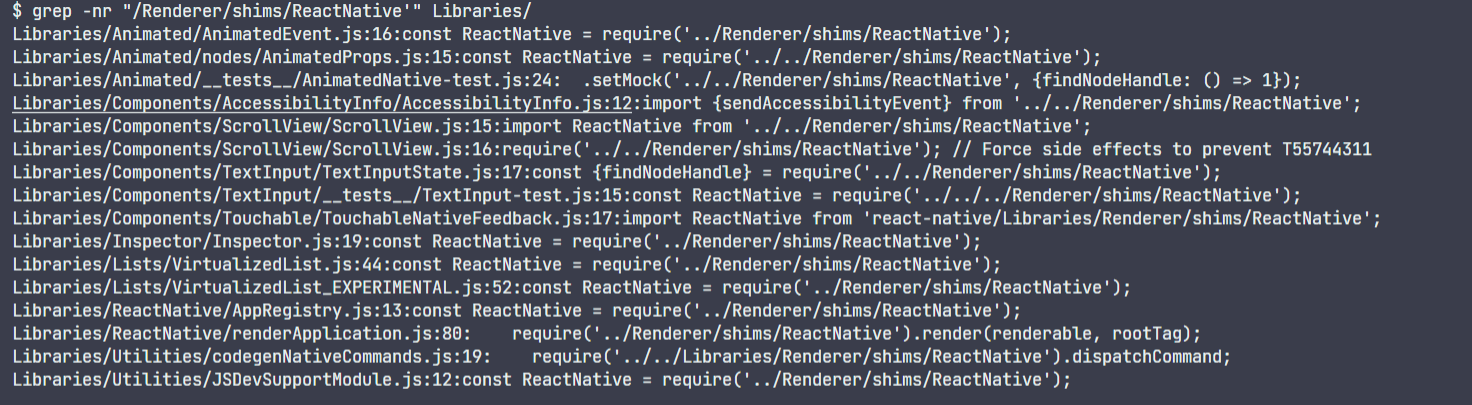 The bundle includes `fabric` & `paper` React Native renderers · Issue #1845 · microsoft/rnx-kit ...
