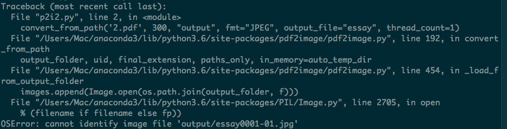 OSError and other problems · Issue #118 · Belval/pdf2image · GitHub