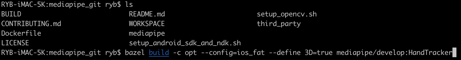 mediapipe iOS framework · Issue #725 · google-ai-edge/mediapipe · GitHub