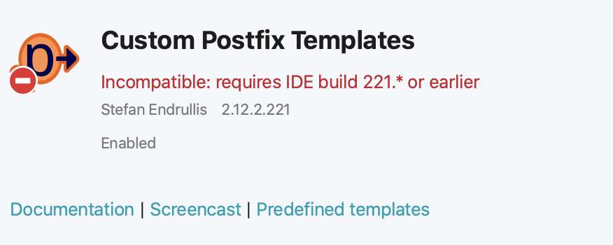 Please Add Support Idea 20222 Thanks · Issue 216 · Xylointellij Postfix Templates · Github