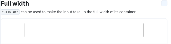 LibWeb: Material UI full-width input field has its label missing ...
