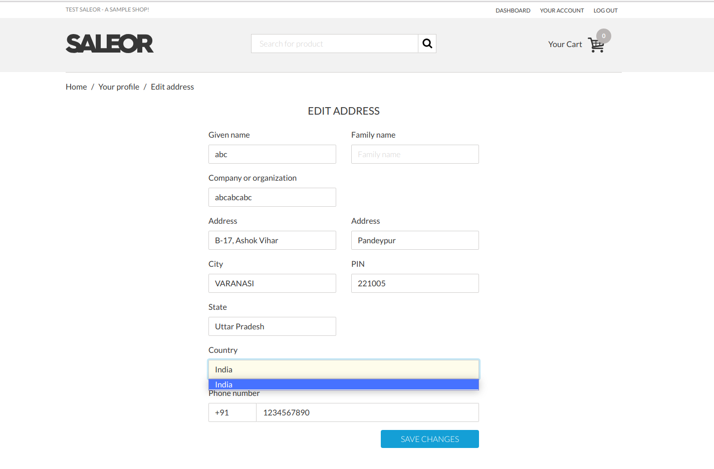 fix: replace COUNTRIES with countries.countries · Issue #3077 · saleor/saleor · GitHub