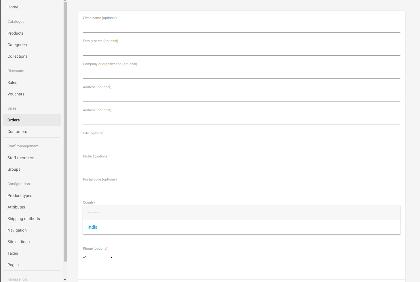 fix: replace COUNTRIES with countries.countries · Issue #3077 · saleor/saleor · GitHub