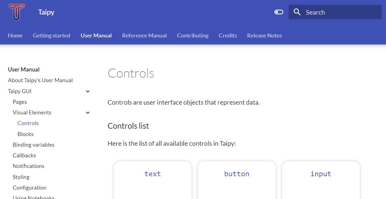 BUG-We lose the highlight of the section in the doc · Issue #235 · Avaiga/taipy-doc · GitHub