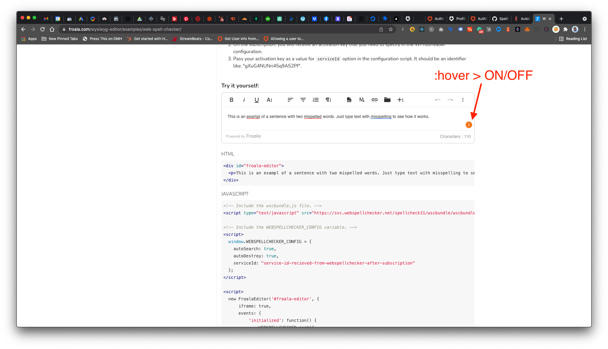 SpellChecker button from Version 2 doesn't work · Issue #314 · froala/react-froala-wysiwyg · GitHub