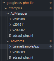 AdWords Example LaravelSampleApp RequestError.UNSUPPORTED_VERSION · Issue #644 · googleads ...
