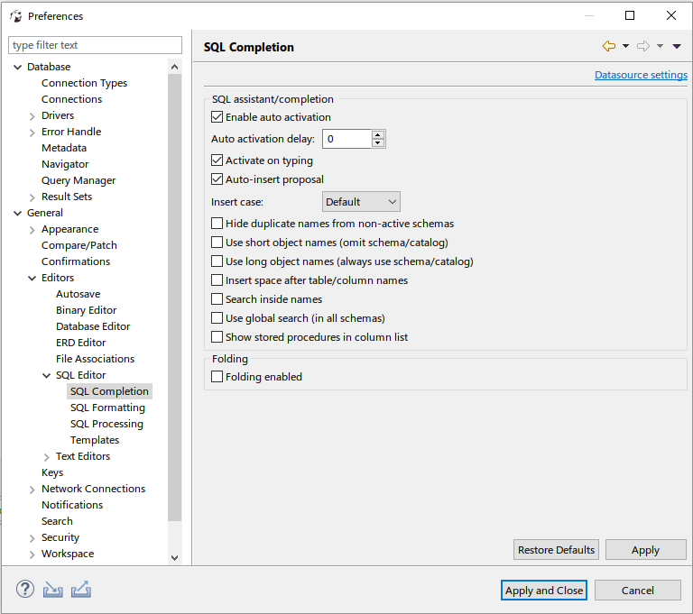 MS SQL Server Autocompletion removes 'dbo' schema · Issue #4131 · dbeaver/dbeaver · GitHub