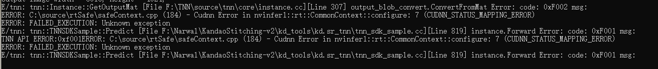 TensorRT后端推理报错 · Issue #1159 · Tencent/TNN · GitHub