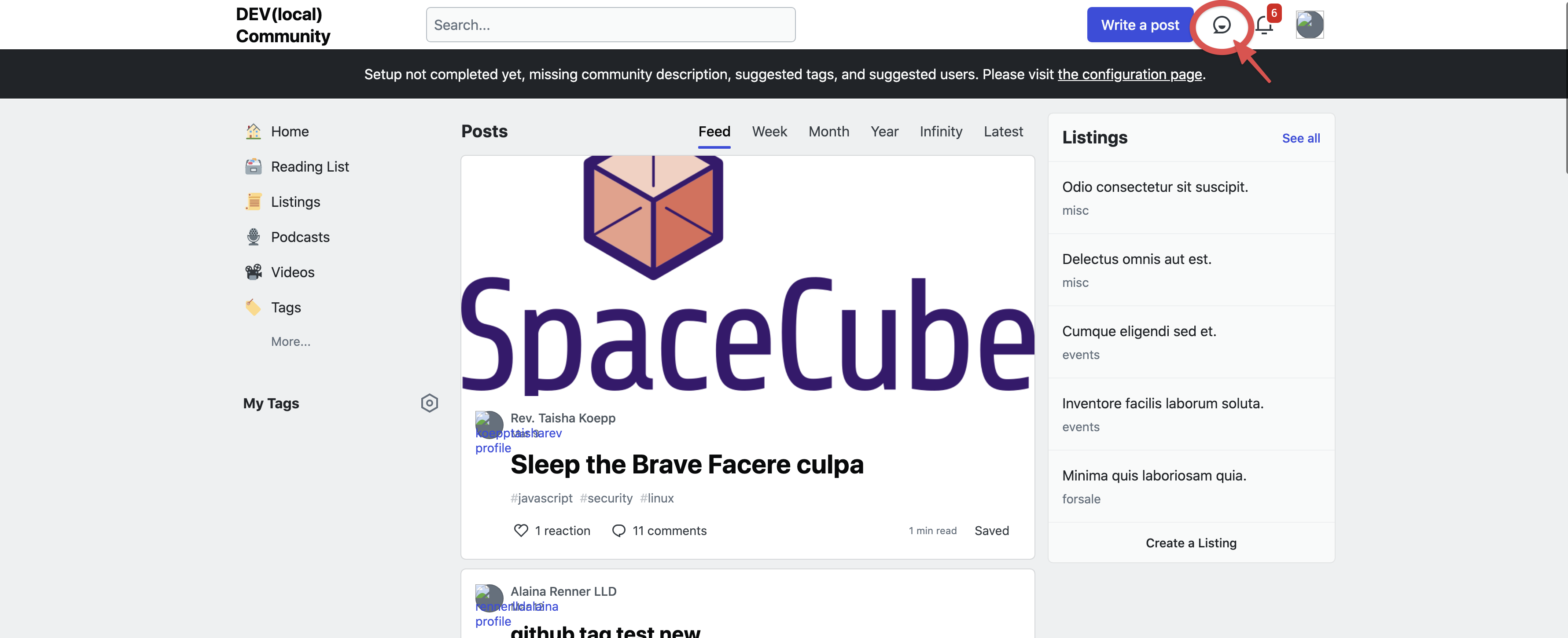Fix accessibility issues for the @ mention list in Connect (chat) · Issue #12017 · forem/forem ...
