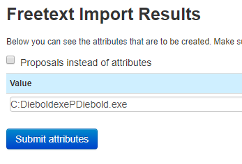 Freetext import is removing backslashes in file path · Issue #2926 · MISP/MISP · GitHub