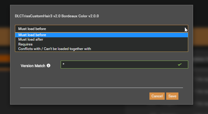 Change description of manually set dependencies to match the expected context · Issue #8558 ...