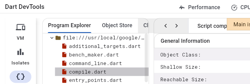 UI Issues in "VM Tools" tab. · Issue #5765 · flutter/devtools · GitHub