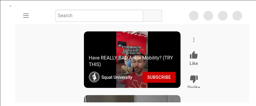 youtube short embeds don't look and function well · Issue #6307 ...