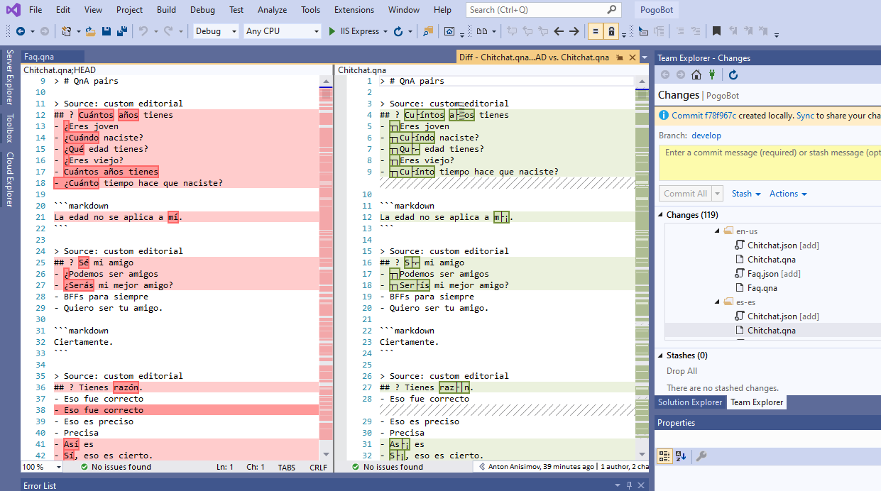 Updating local models corrupts LU and QNA files · Issue #591 · microsoft/botframework-cli · GitHub