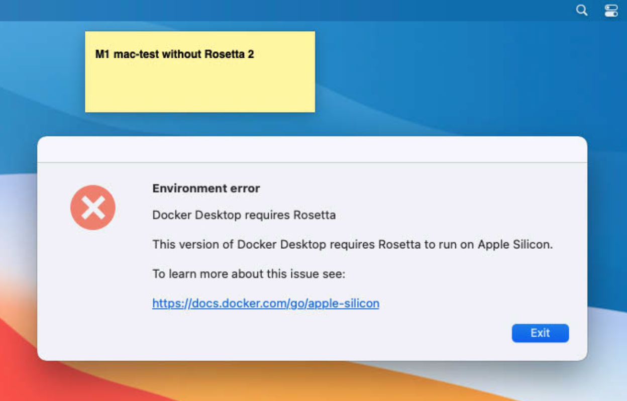 Show command how to install Rosetta 2 by StefanScherer · Pull Request ... Show command how to install Rosetta 2 by StefanScherer · Pull Request ...