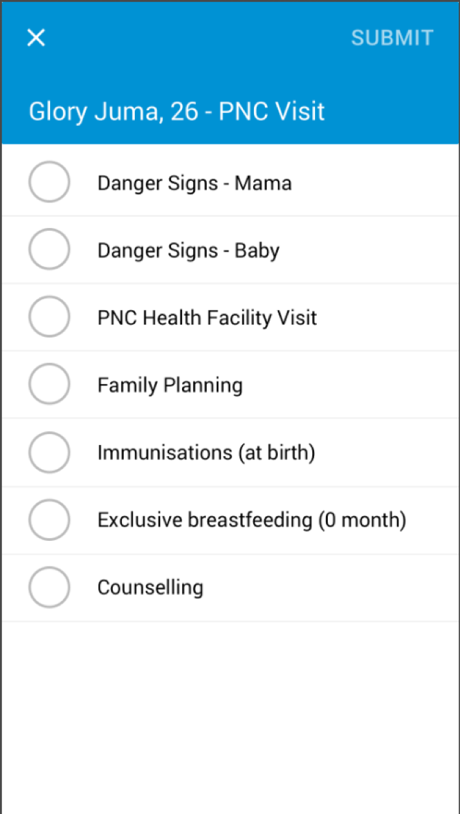 Add text underneath completed tasks in PNC home visit - BA · Issue #175 · opensrp/opensrp-client ...