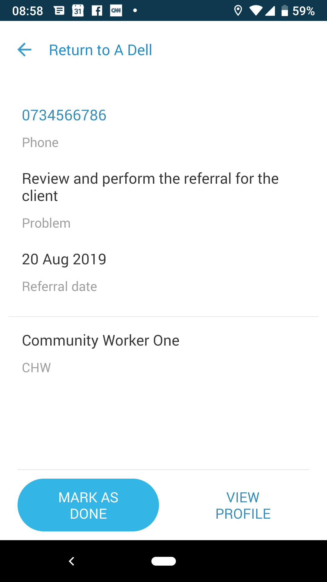 Implement the detailed referral page for the health facility app · Issue #560 · opensrp/opensrp ...