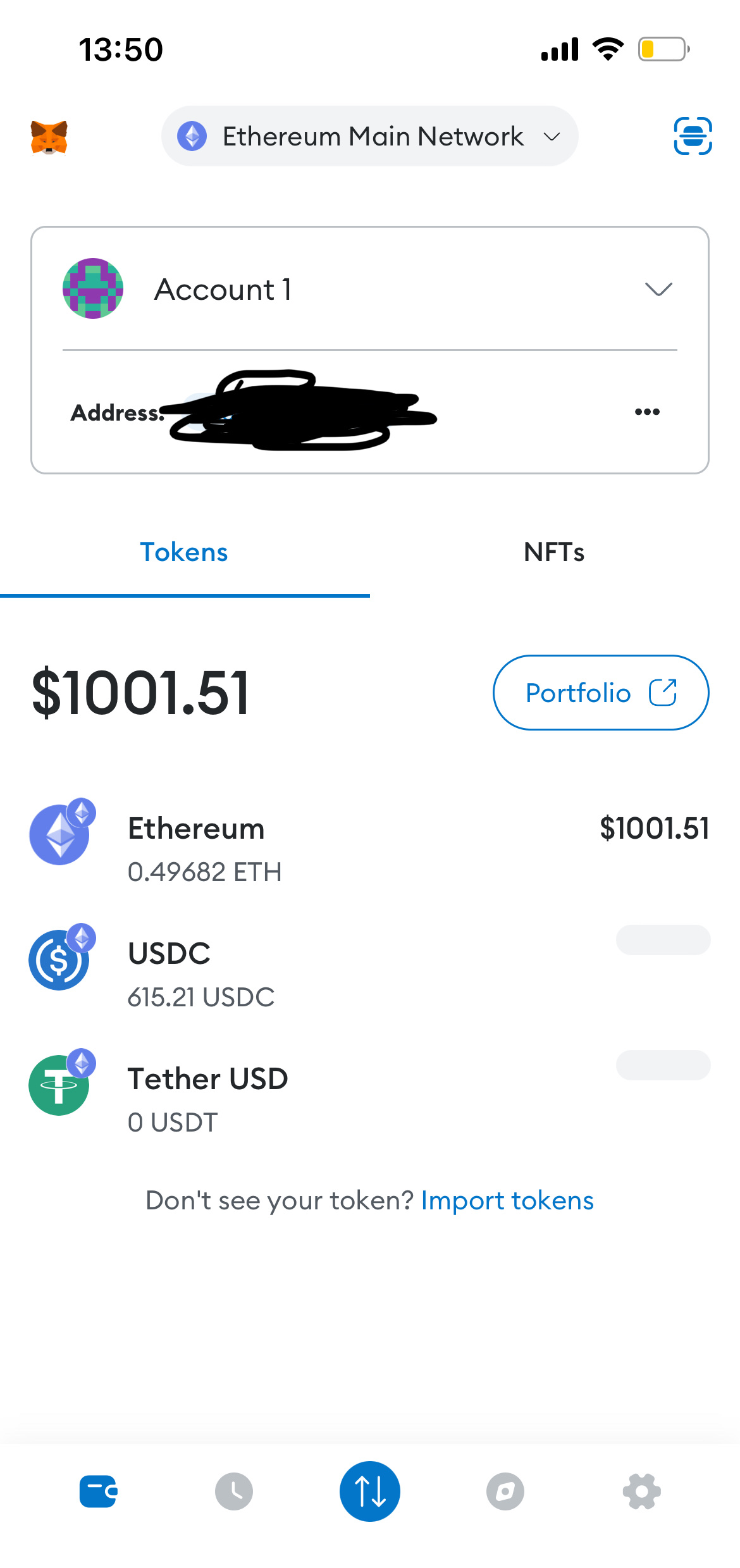 [Bug]: Viewing Token Detail Page displays $0 and "Unable to load your balance" from delayed ...