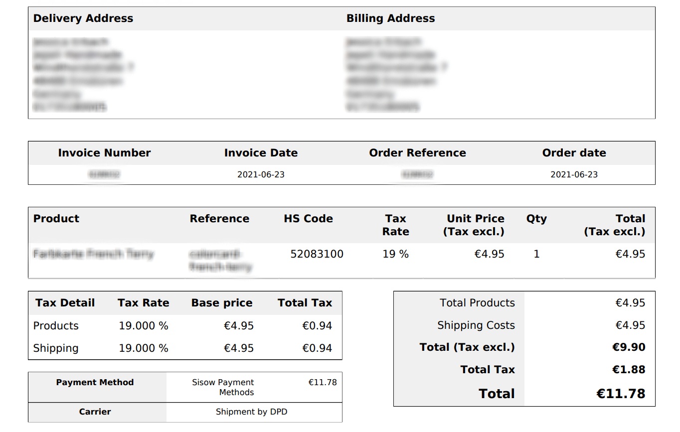 Improve The Display Of Invoice Borders On All Browsers · Issue 25350 · Prestashopprestashop