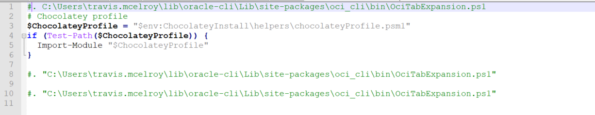 Rename-Item appears every time powershell is opened · Issue #301 · oracle/oci-cli · GitHub