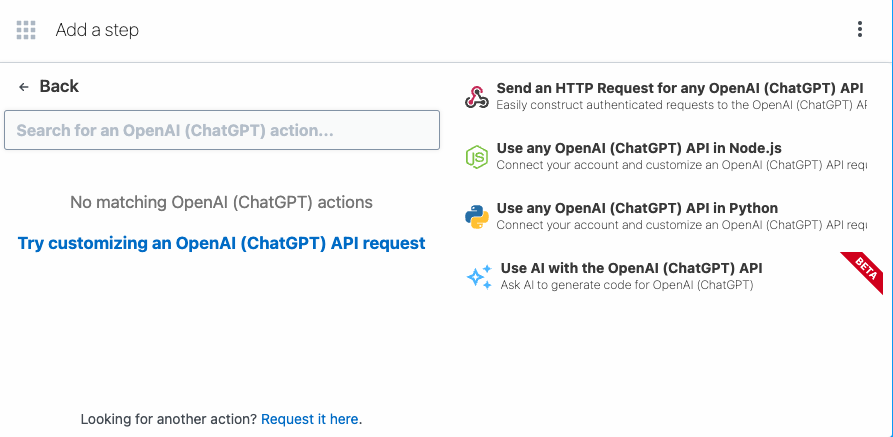 [bug] Actions Are Not Listed In The Step Selector In The Builder · Issue 8066 · Pipedreamhq