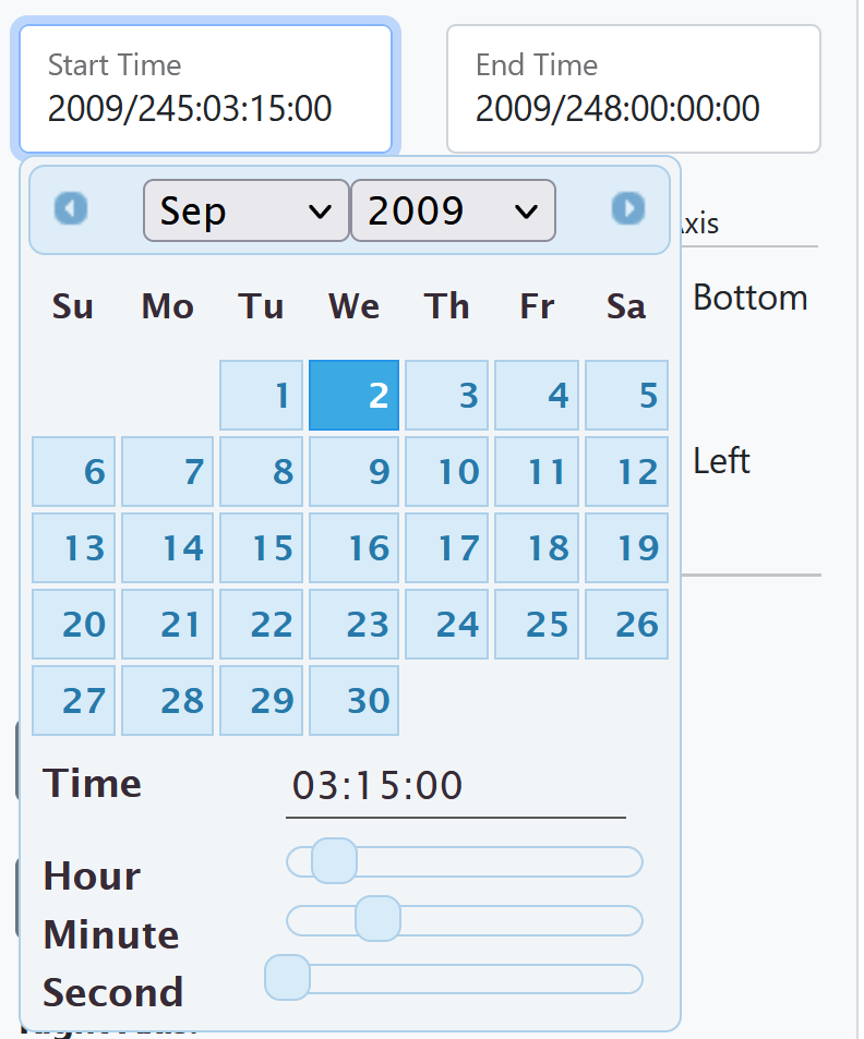 Day of Year mode and Milliseconds · easepick easepick · Discussion #182 · GitHub