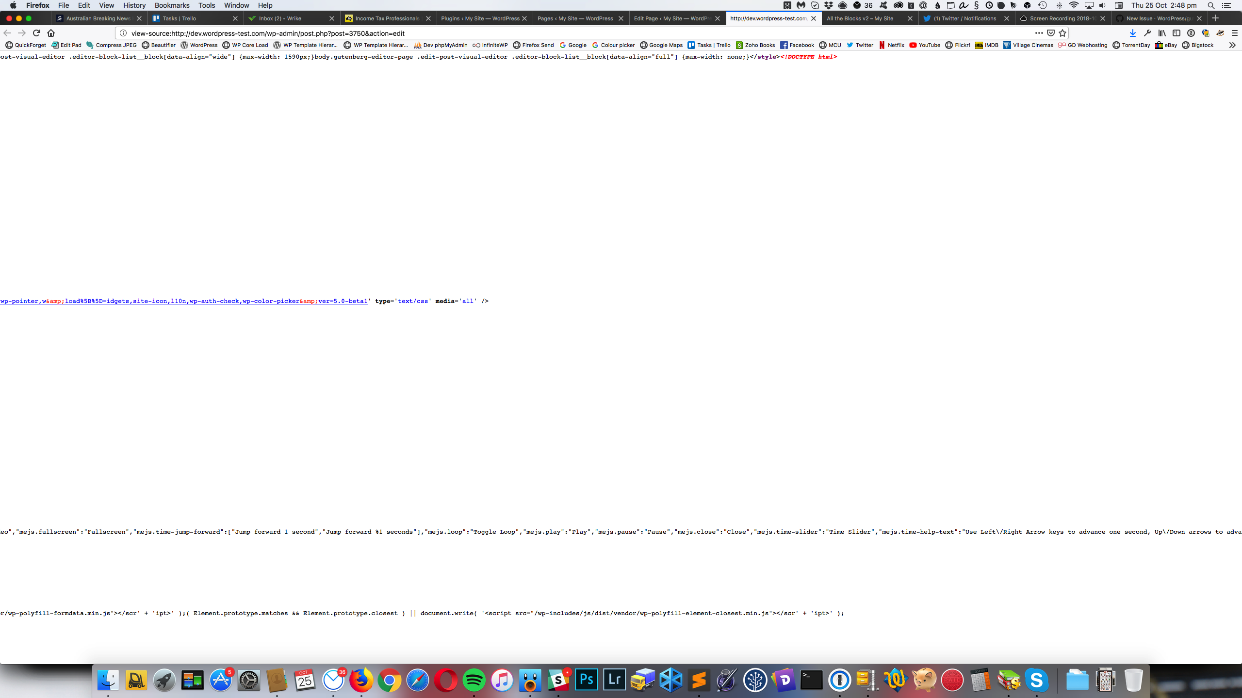 Enqueueblockeditorassets Hook Is Enqueing Styles Before Doctype · Issue 11035 · Wordpress