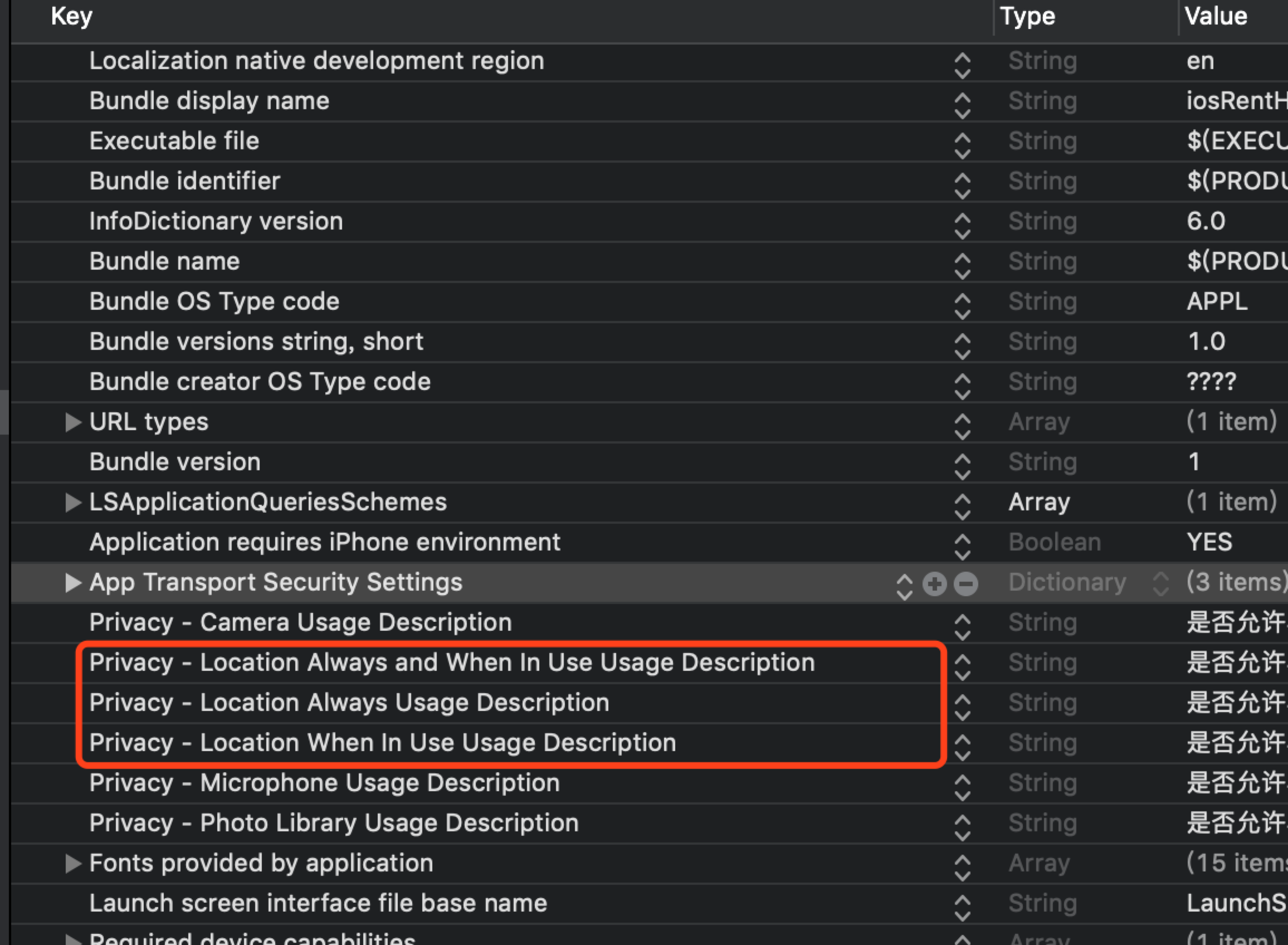 info.plist里已经配置了获取定位权限的请求，为何ios还是无法弹出获取定位权限的提示？ · Issue #67 · qiuxiang/react-native-amap ...