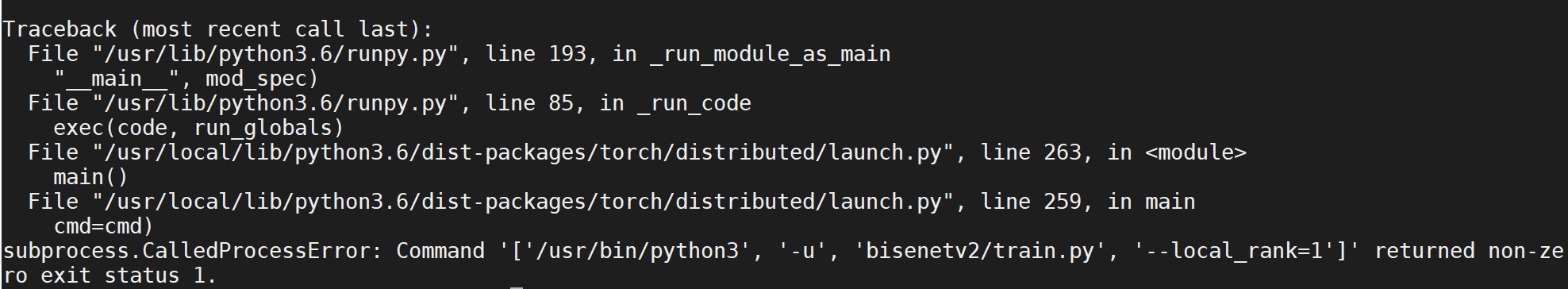one problem · Issue #60 · CoinCheung/BiSeNet · GitHub