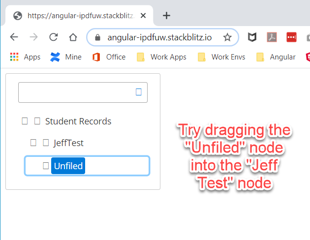 p-tree validateDrop throws error in subscribe · Issue #8827 · primefaces/primeng · GitHub