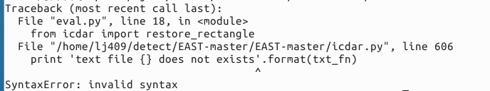 After successfully running the eval.py file, no output text file was created? · Issue #91 ...