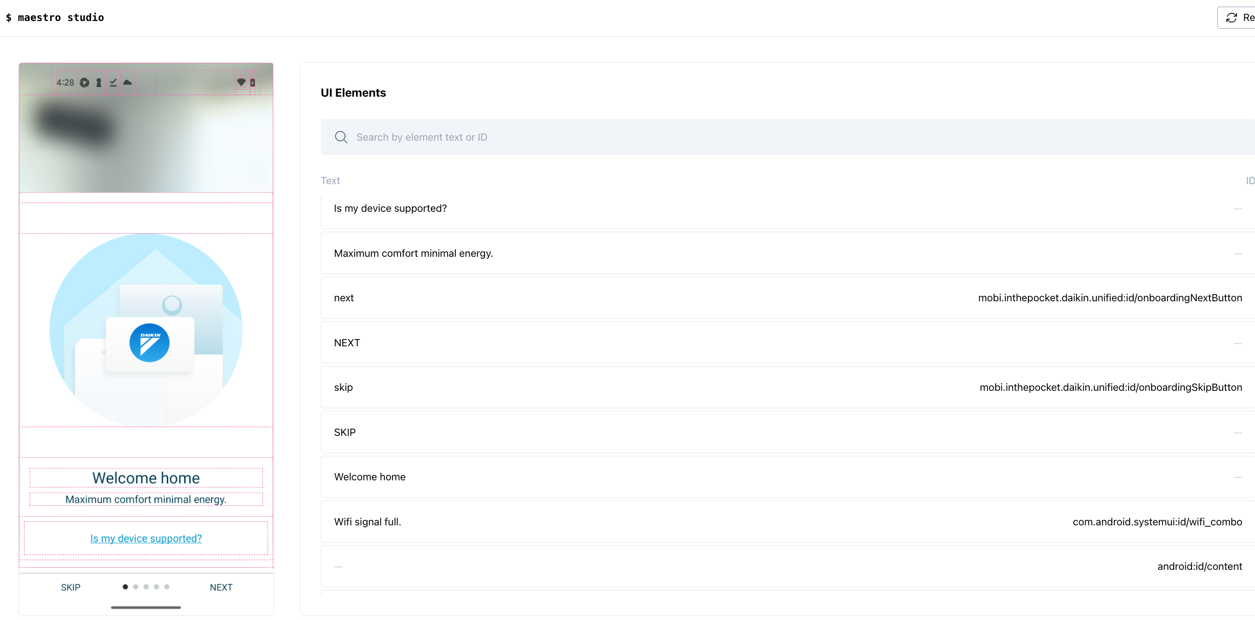 Elements not tappable on real Android device · Issue #497 · mobile-dev-inc/Maestro · GitHub
