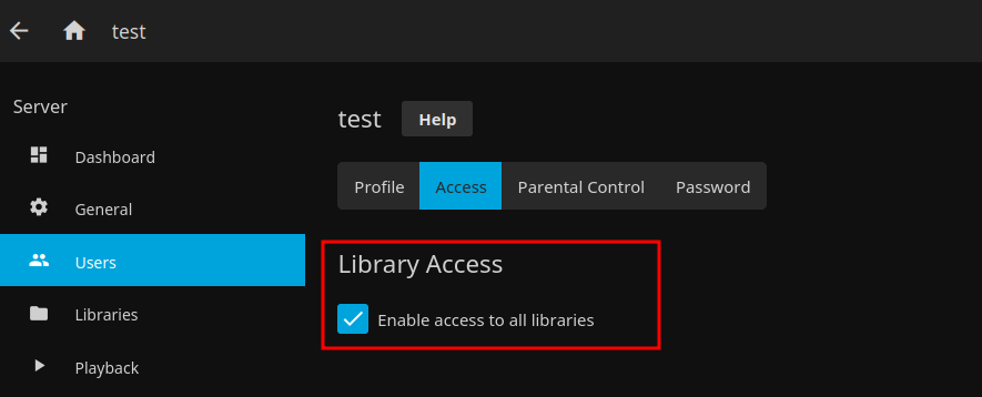 Bug Jellyfin Invitations Do Not Restrict Access To Library · Issue