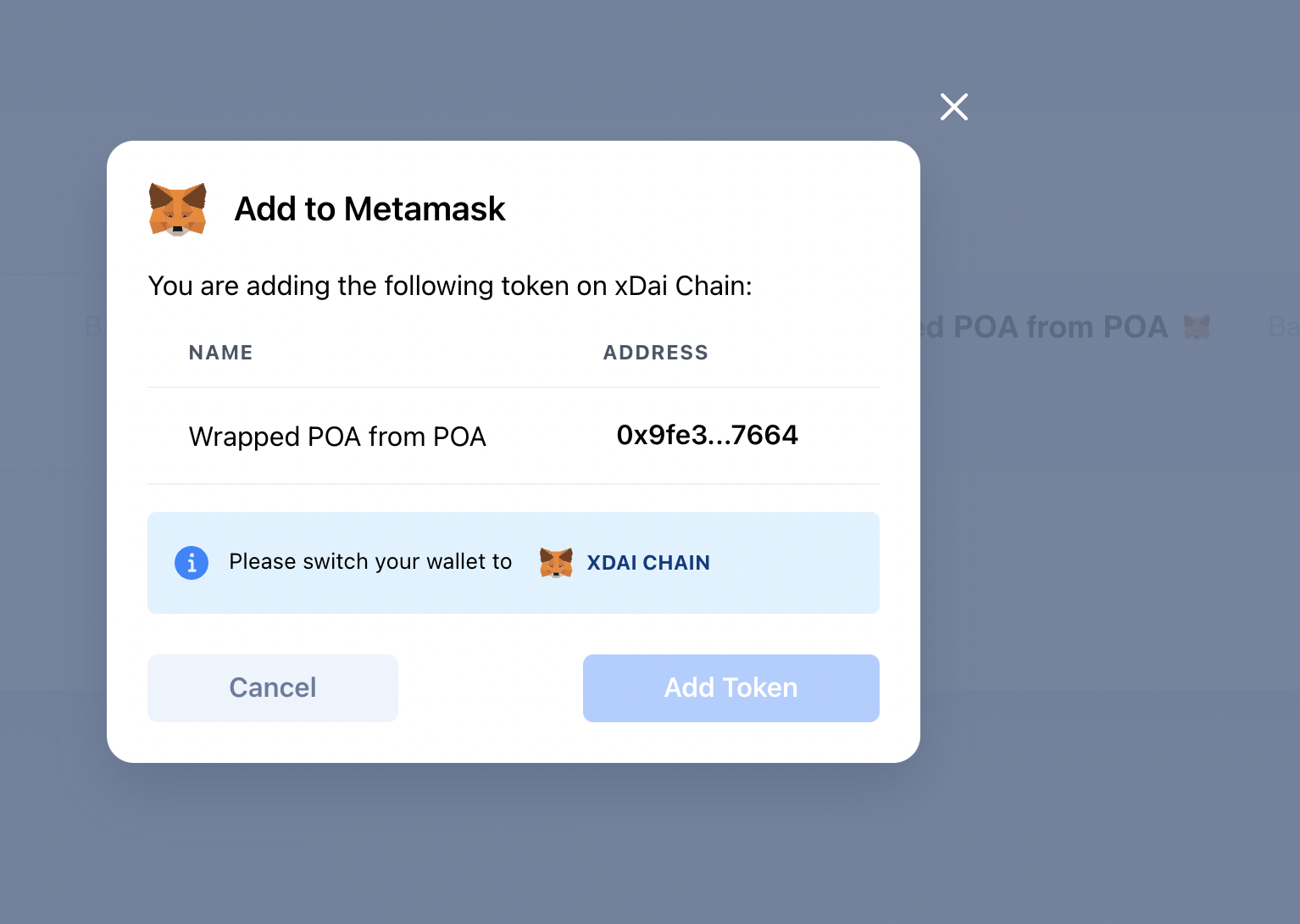 Modal window disappears if a user changes the chain by clicking the link · Issue #299 · omni ...