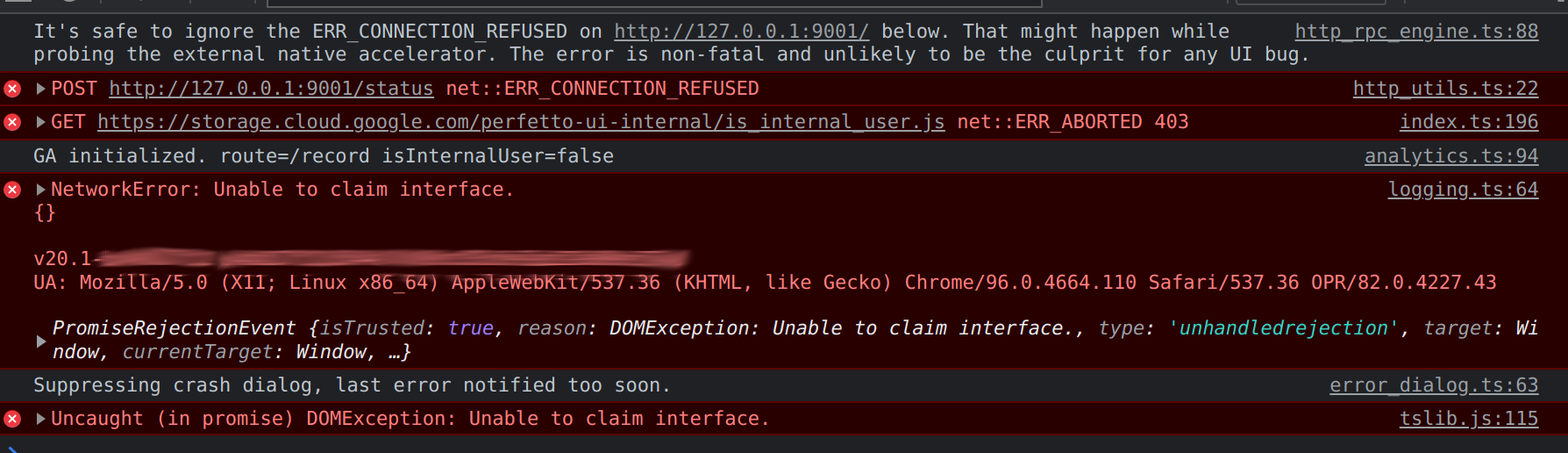 [UI][Android] Recording command never finishes · Issue #221 · google/perfetto · GitHub