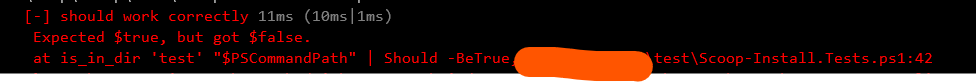 Bug Tests Fails Isindir · Issue 5334 · Scoopinstallerscoop · Github