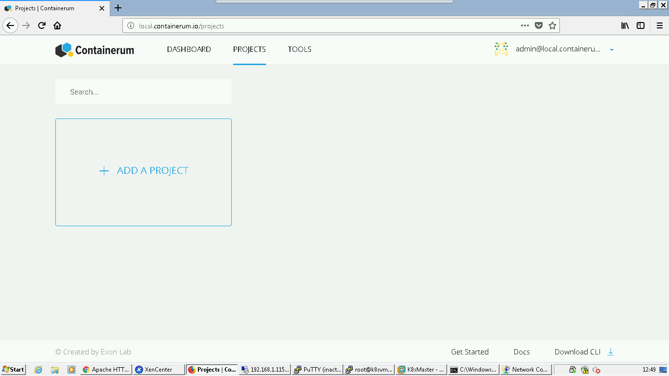 Adding project page showing blank · Issue #89 · containerum/containerum · GitHub