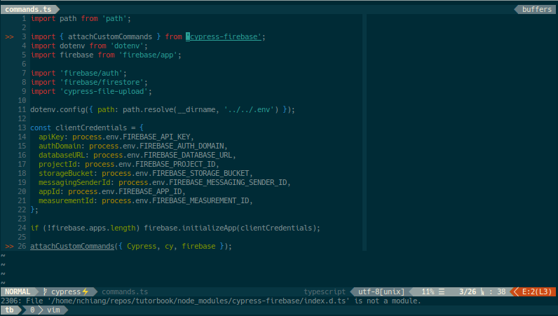 bug(types): types don't seem to be working properly