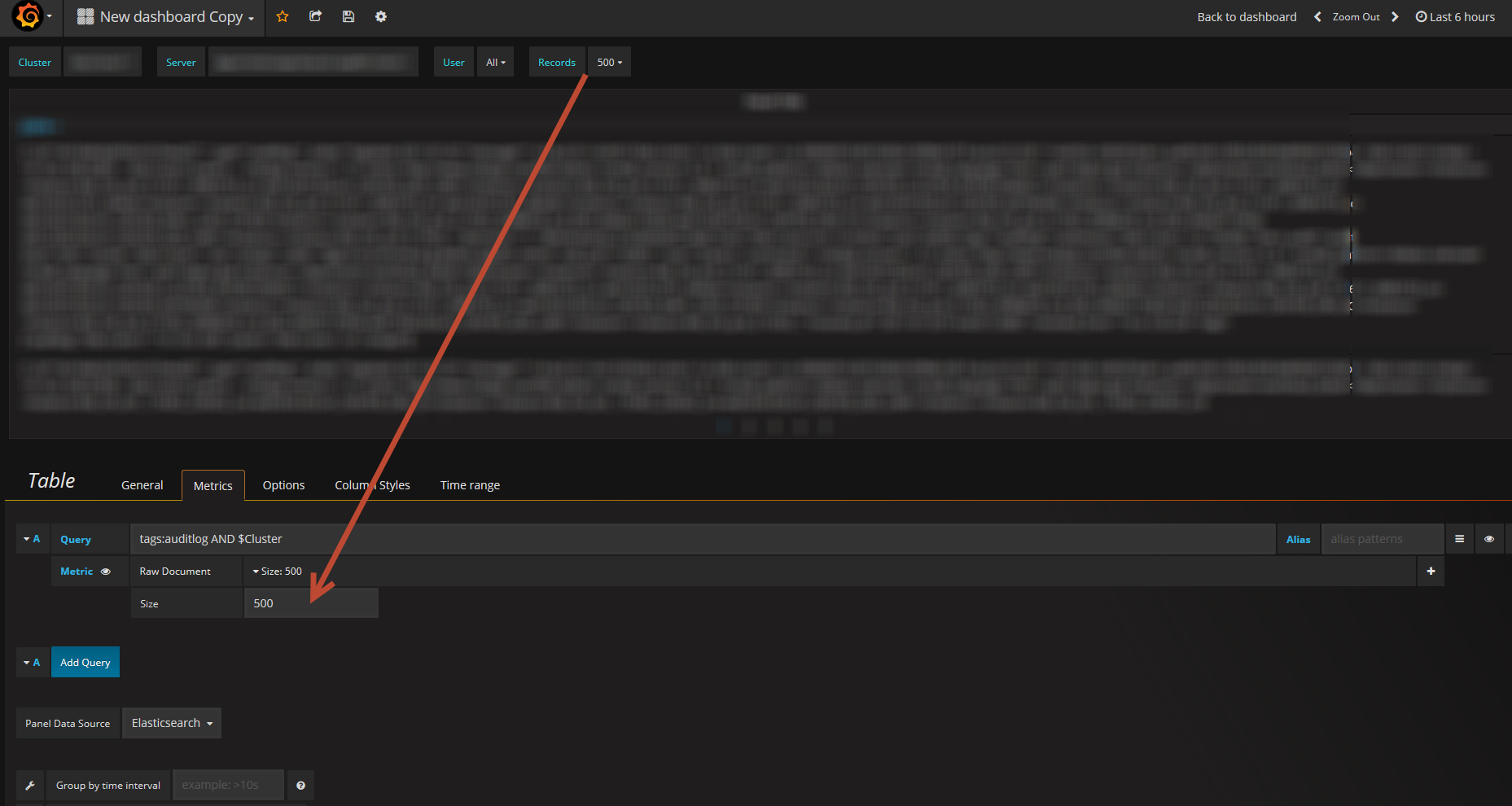Feat Req Templating Custom Values For Table Panel Raw Document Size