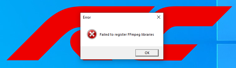 [BUG] "Failed to register FFmpeg libraries" on startup (fresh install) · Issue #213 · robvdpol ...