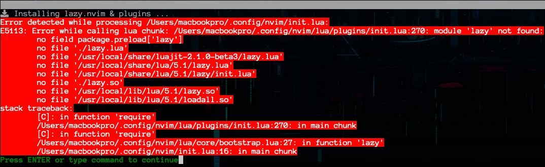 Git version too old to clone lazy.nvim, causing silent breaking error · Issue #2182 · NvChad ...